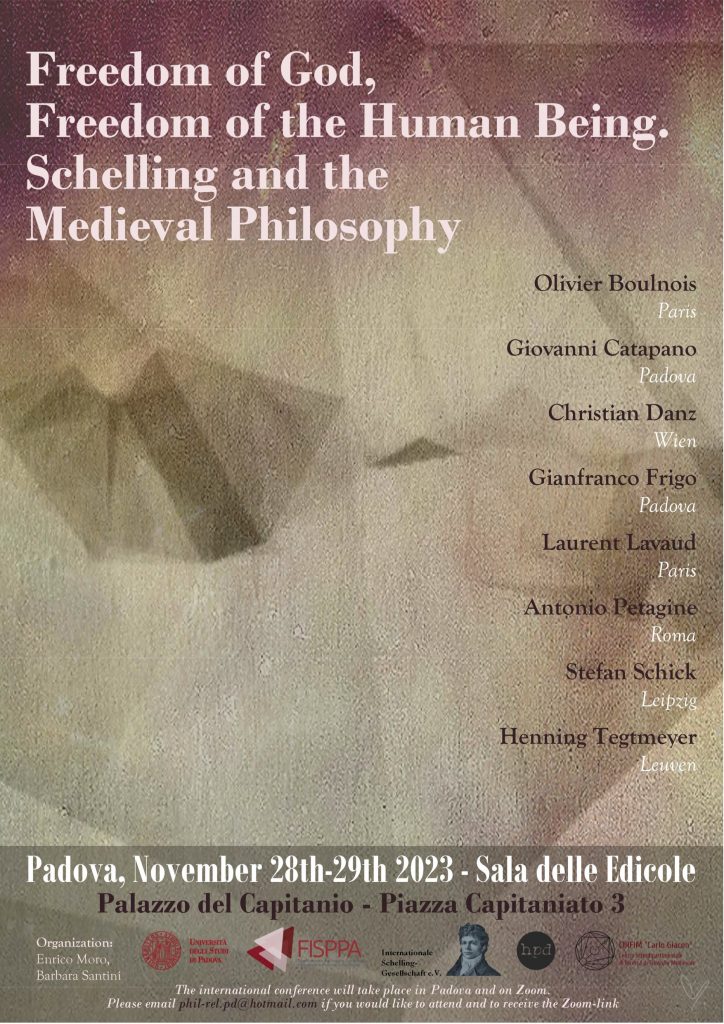 Freedom of God, Freedom of the Human Being. Schelling and the Medieval ...